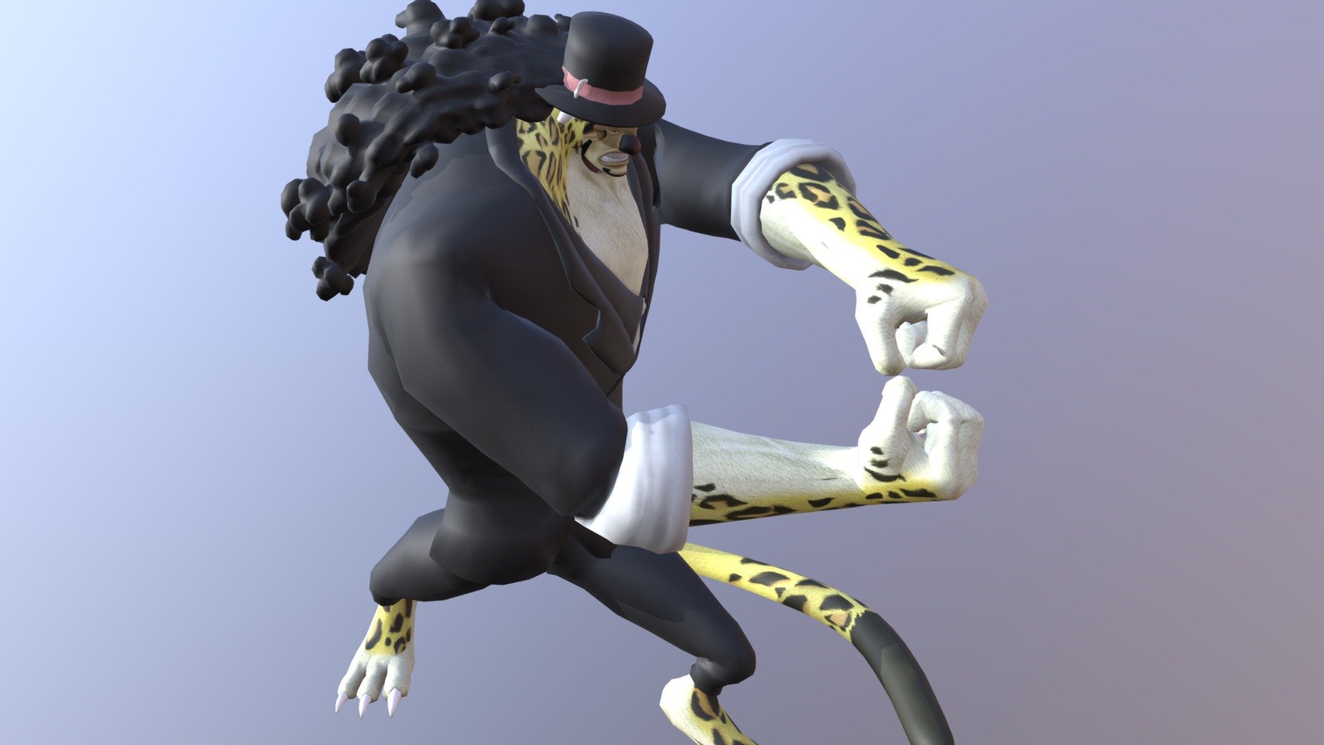 One Piece Rob Luci - 3D model by romeu3dprint [cfcc6e1] - Sketchfab