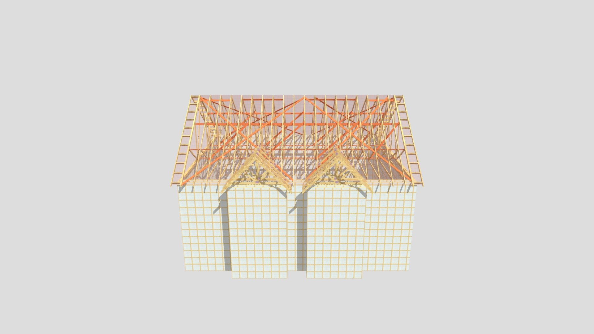 Proposed Block B2 Roof - Download Free 3D model by Ballyglasstruss ...