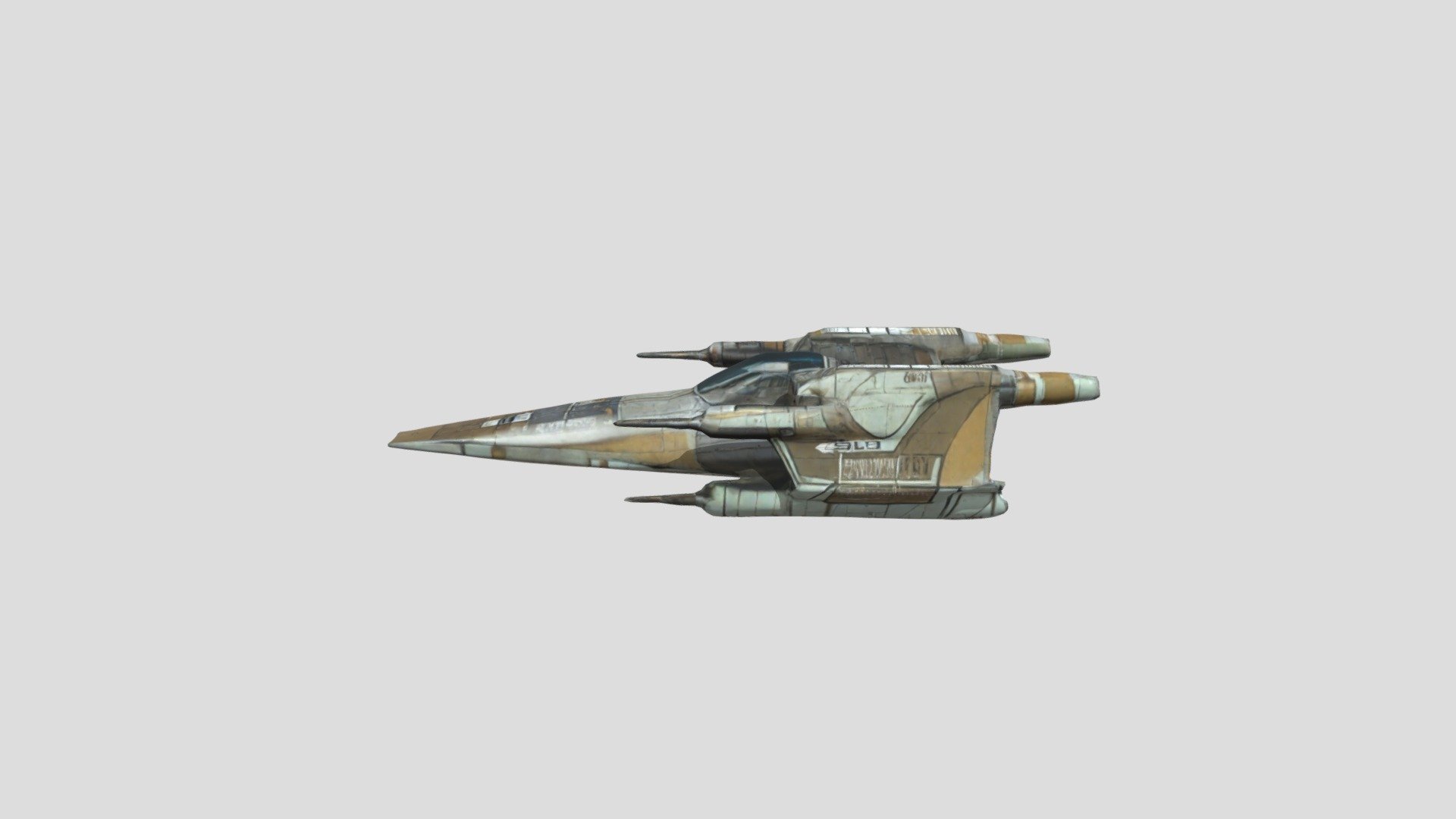 Galactic Cruiser - Download Free 3D model by infinitusdark [cfcd947 ...