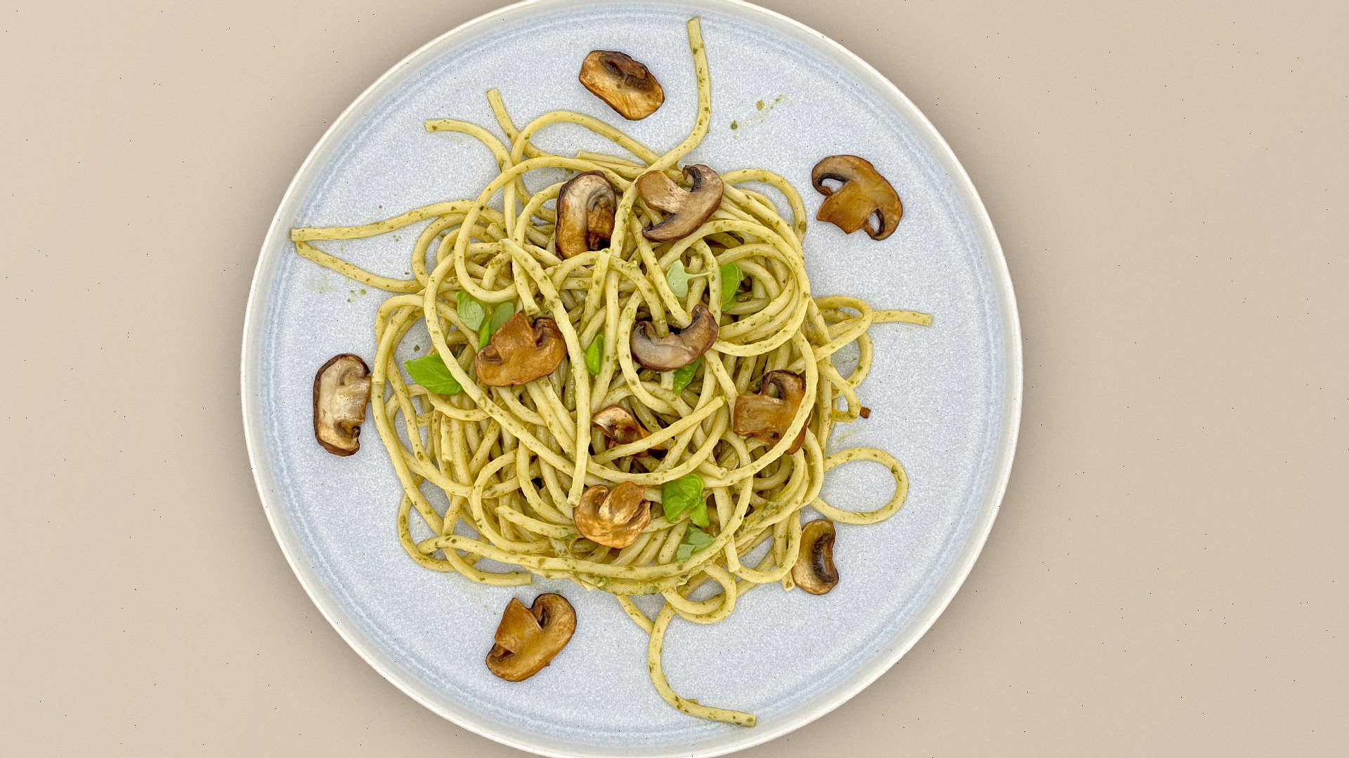 Crispy Mushroom Pasta - Buy Royalty Free 3D model by Zoltanfood ...