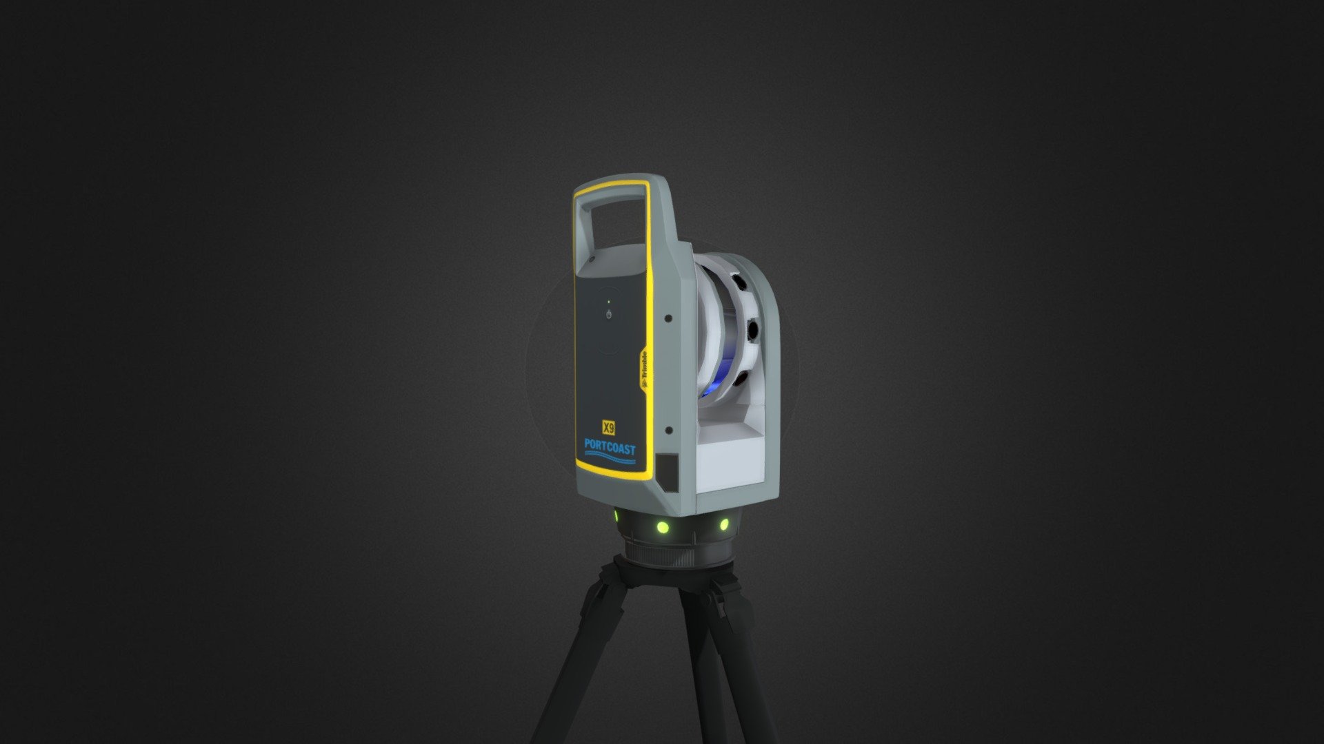 Trimble X9 - 3D model by PORTCOAST (@Portcoast1) [cfceadf] - Sketchfab