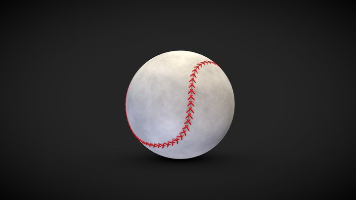 Baseball 3D models - Sketchfab