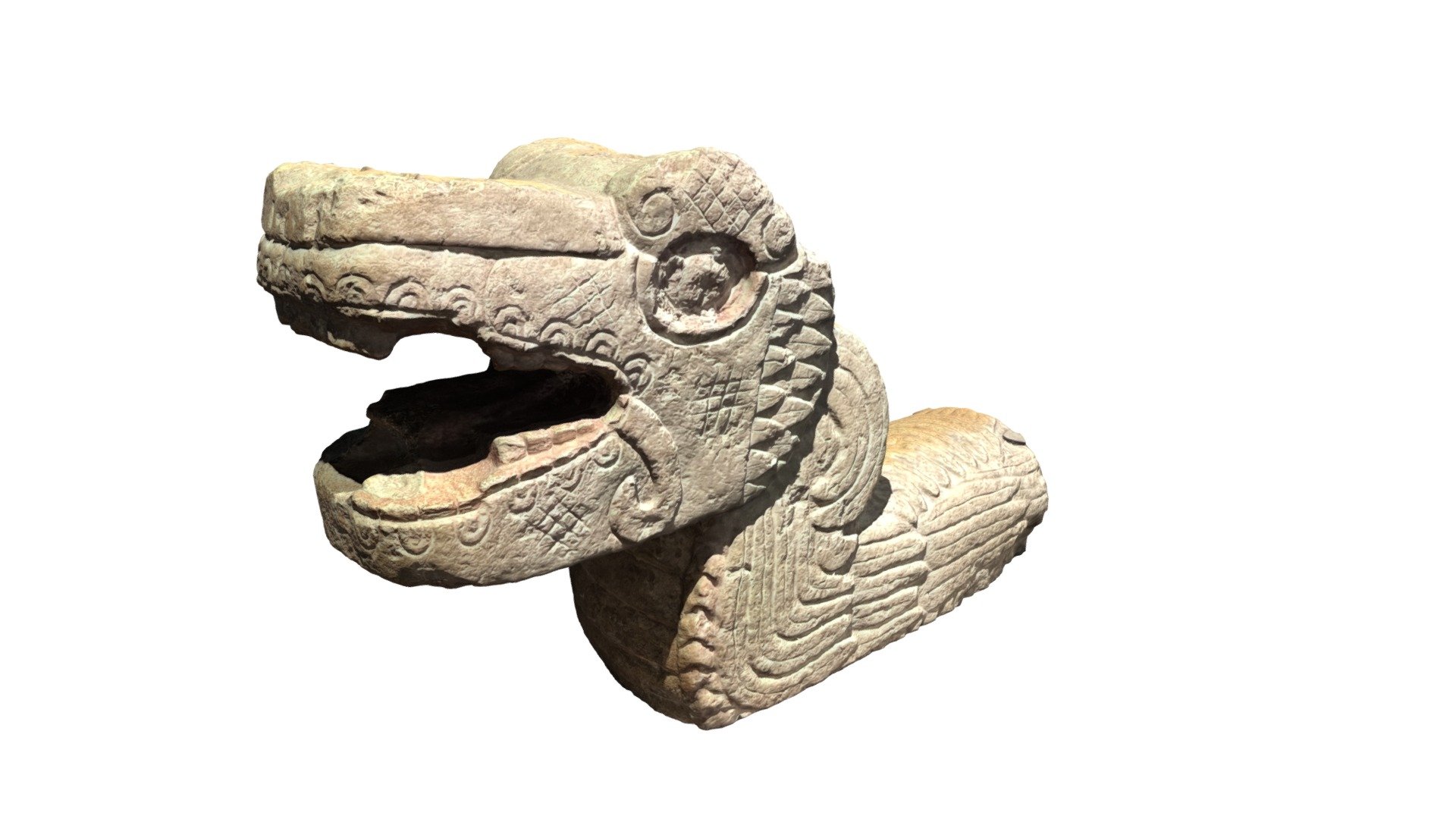 Feathered serpent - 3D model by ArtMonite [cfd3188] - Sketchfab