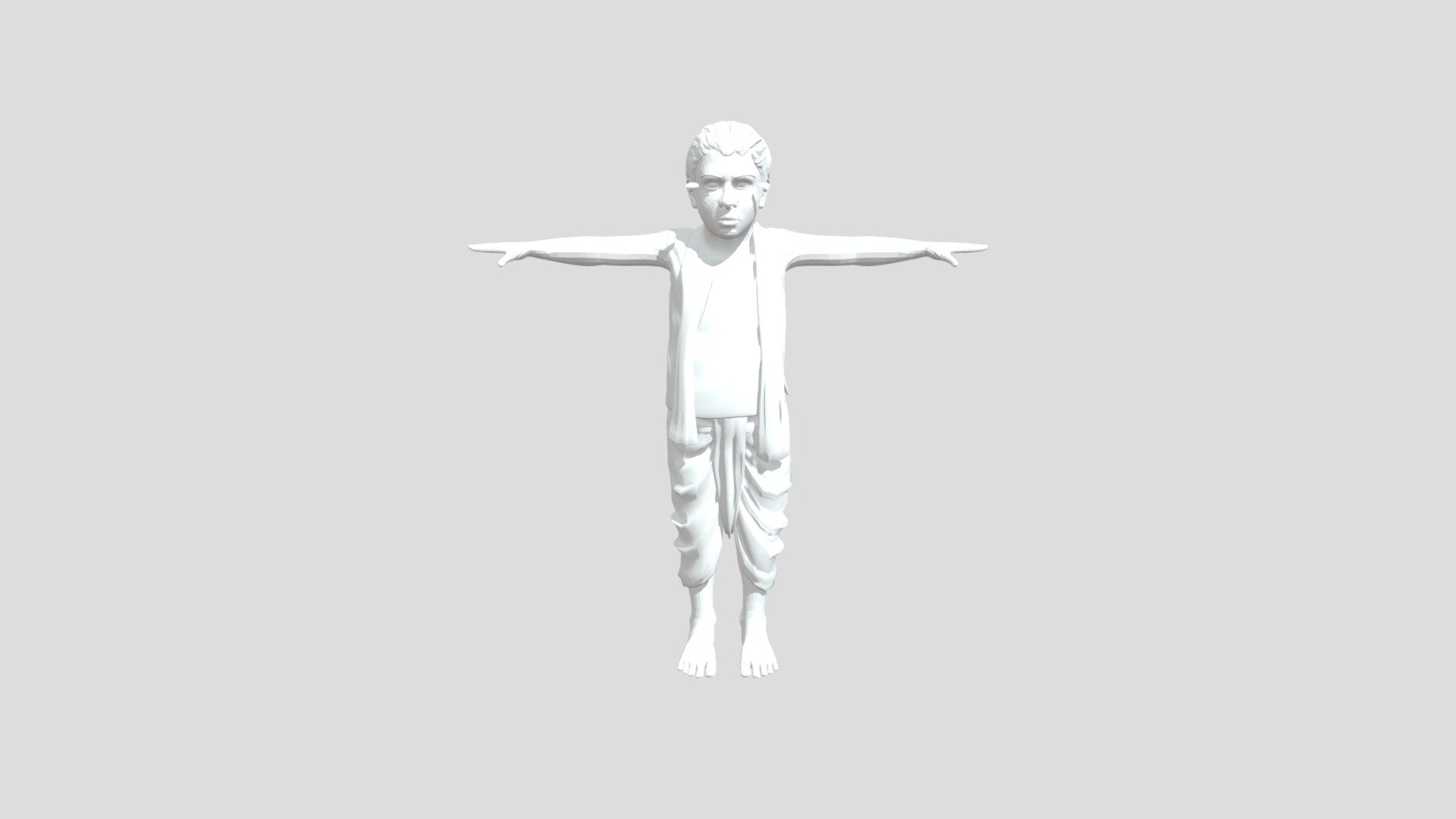 character kid - 3D model by sameer (@sq55979) [cfd344d] - Sketchfab