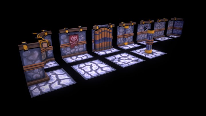 Tileset 3D models - Sketchfab