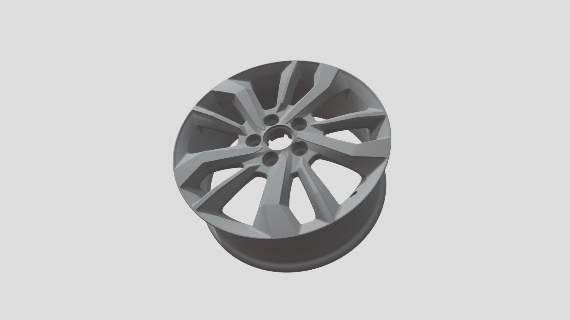 Alloy Wheel - 3D model by Prakash Suthar (@prakashsuthar) [cfd51a5 ...