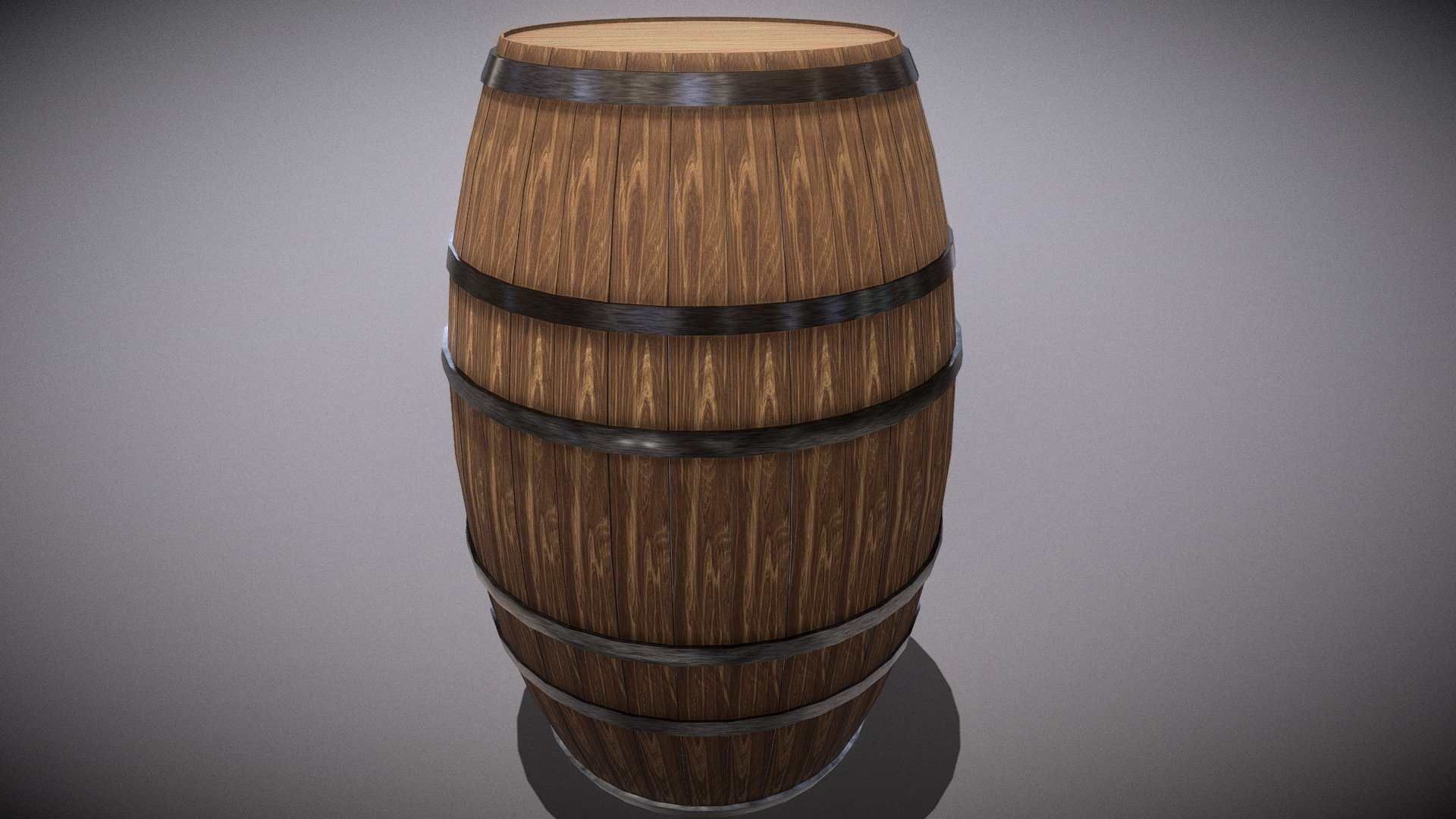 Wooden Barrel - Download Free 3D model by Nordic_Face [cfd5276] - Sketchfab