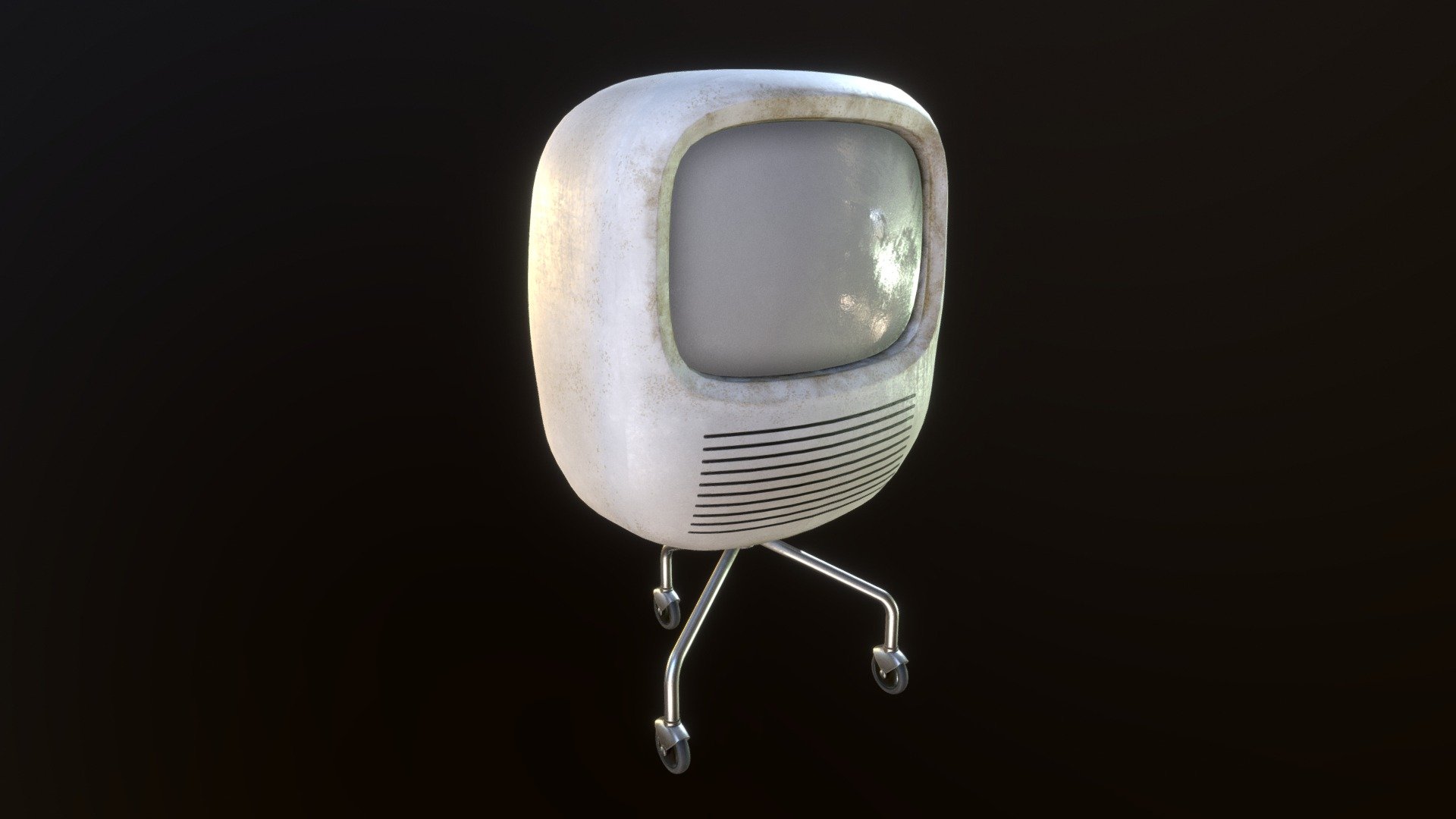 Old TV - Download Free 3D model by Whostea [cfd60ed] - Sketchfab