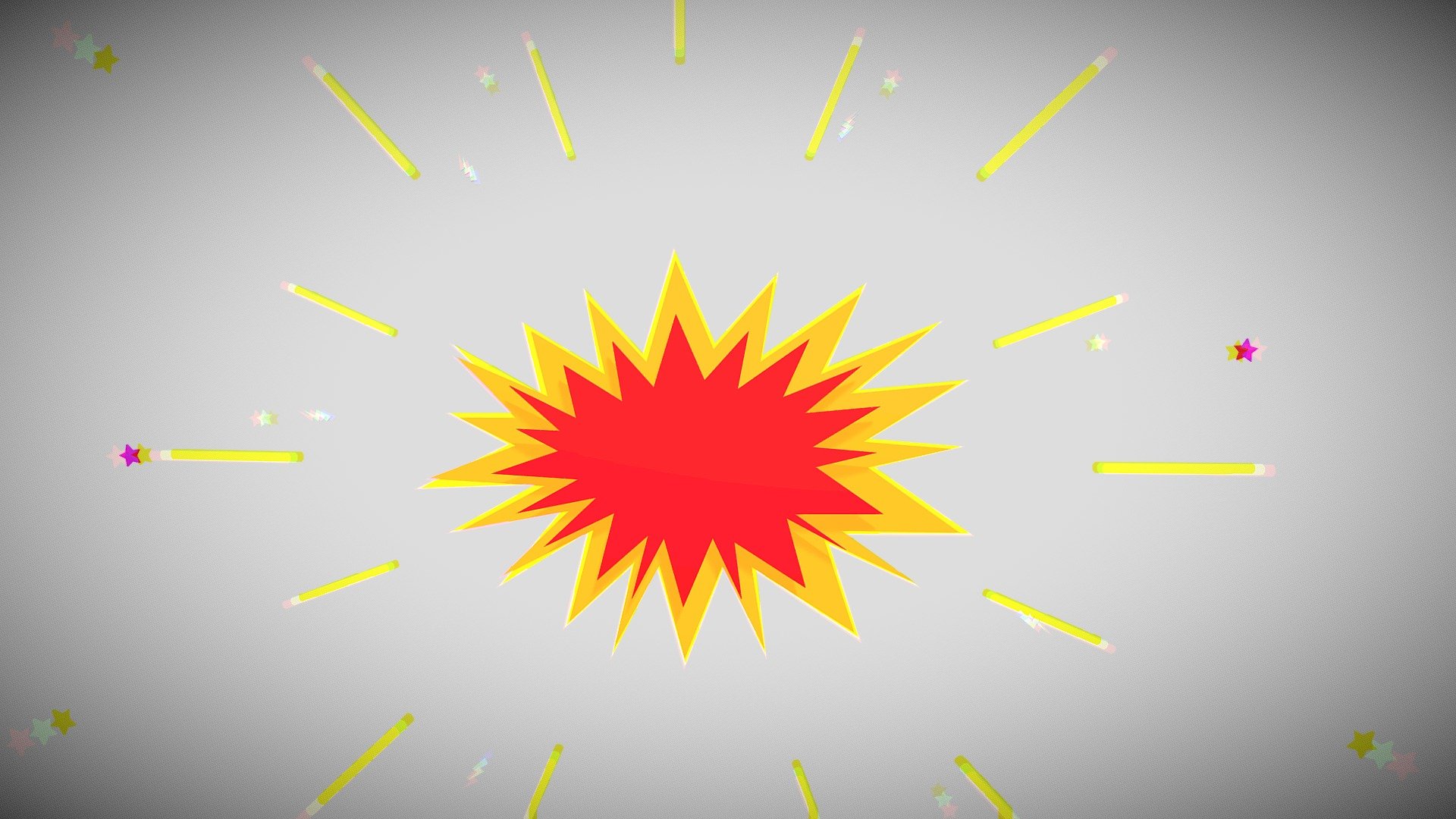 Boom effect for FX for AR animated - Buy Royalty Free 3D model by ...