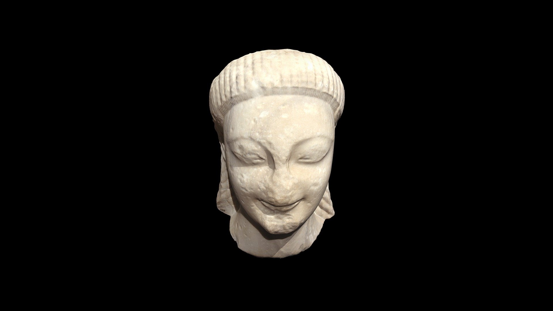 Kouros Head - 3D model by 3D Heritage (@3d-heritage) [cfd8e42] - Sketchfab