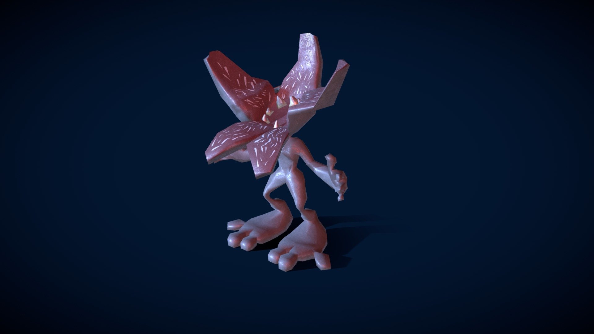 Demogorgon_lowpoly_chibi - 3D model by kabum.it [cfd91f4] - Sketchfab