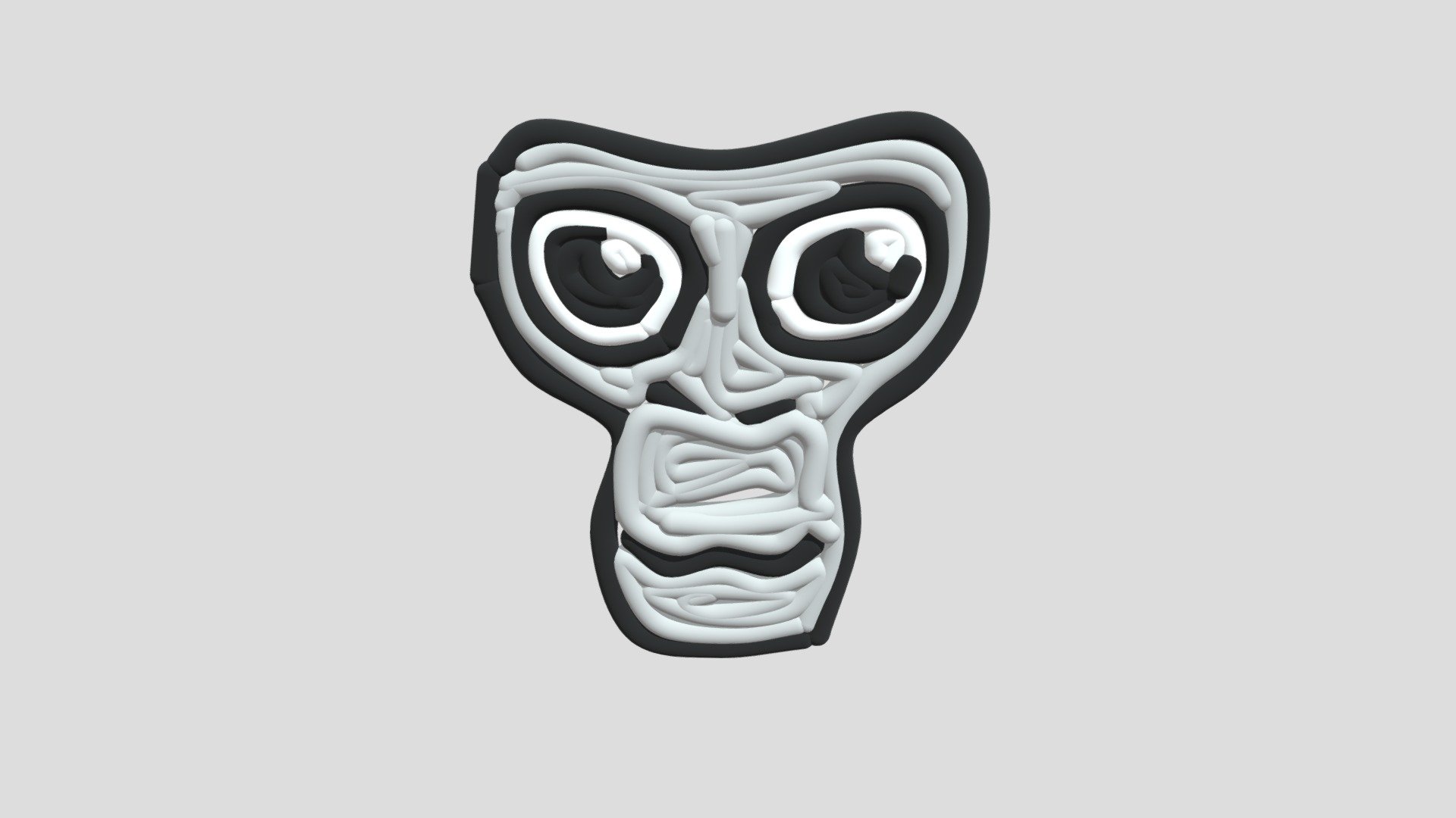 Monkey Face - Download Free 3D model by JimboS2024 (@jim270612 ...