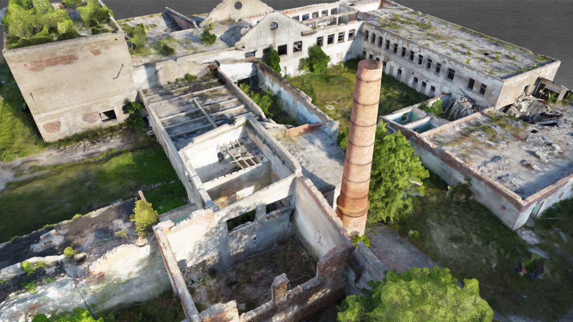 Huge Wrecked Soviet Factory - Buy Royalty Free 3D model by Abandoned ...