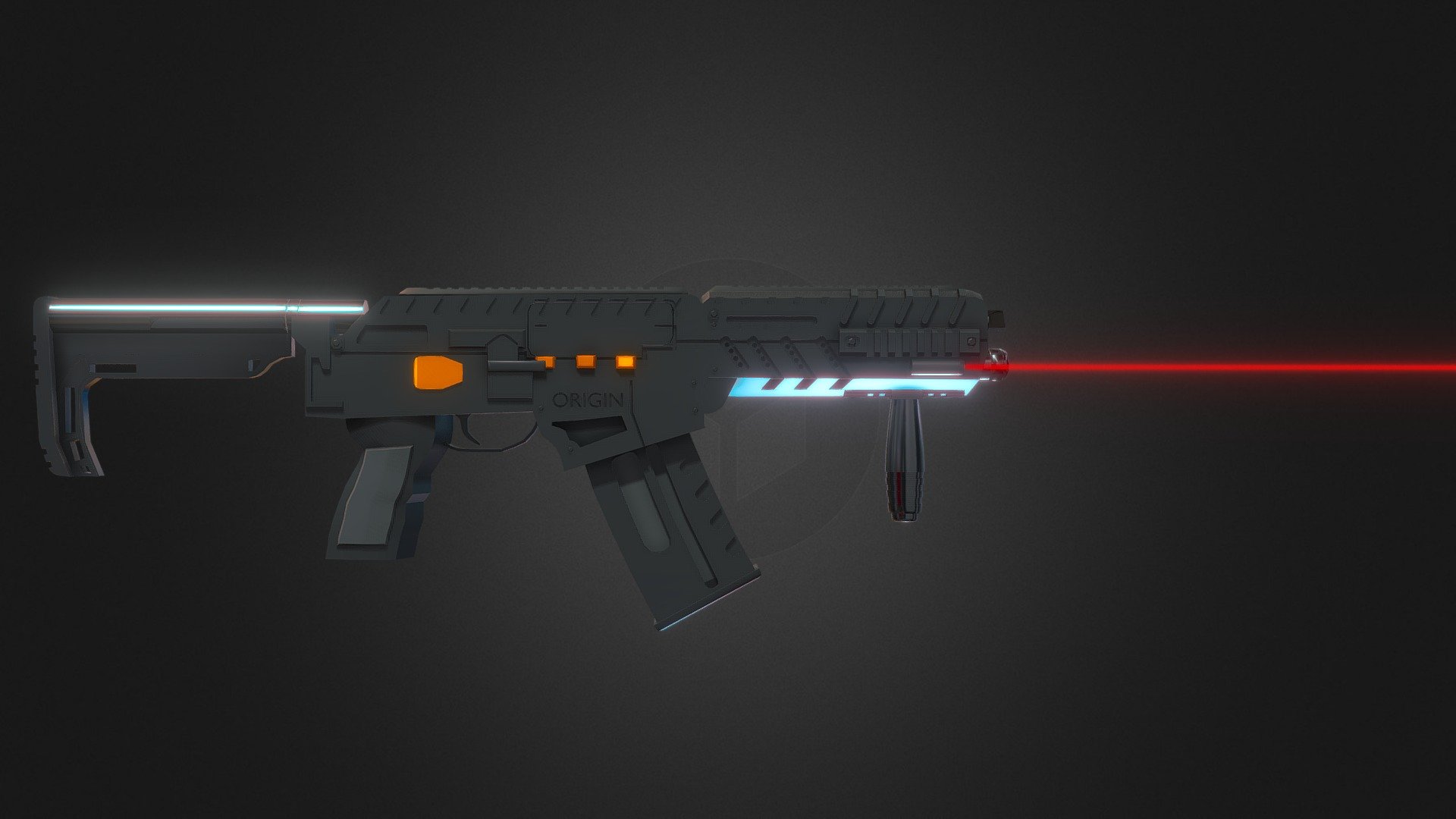 ORIGIN 12 Shotgun (Low Poly) - Download Free 3D model by KI NG ...