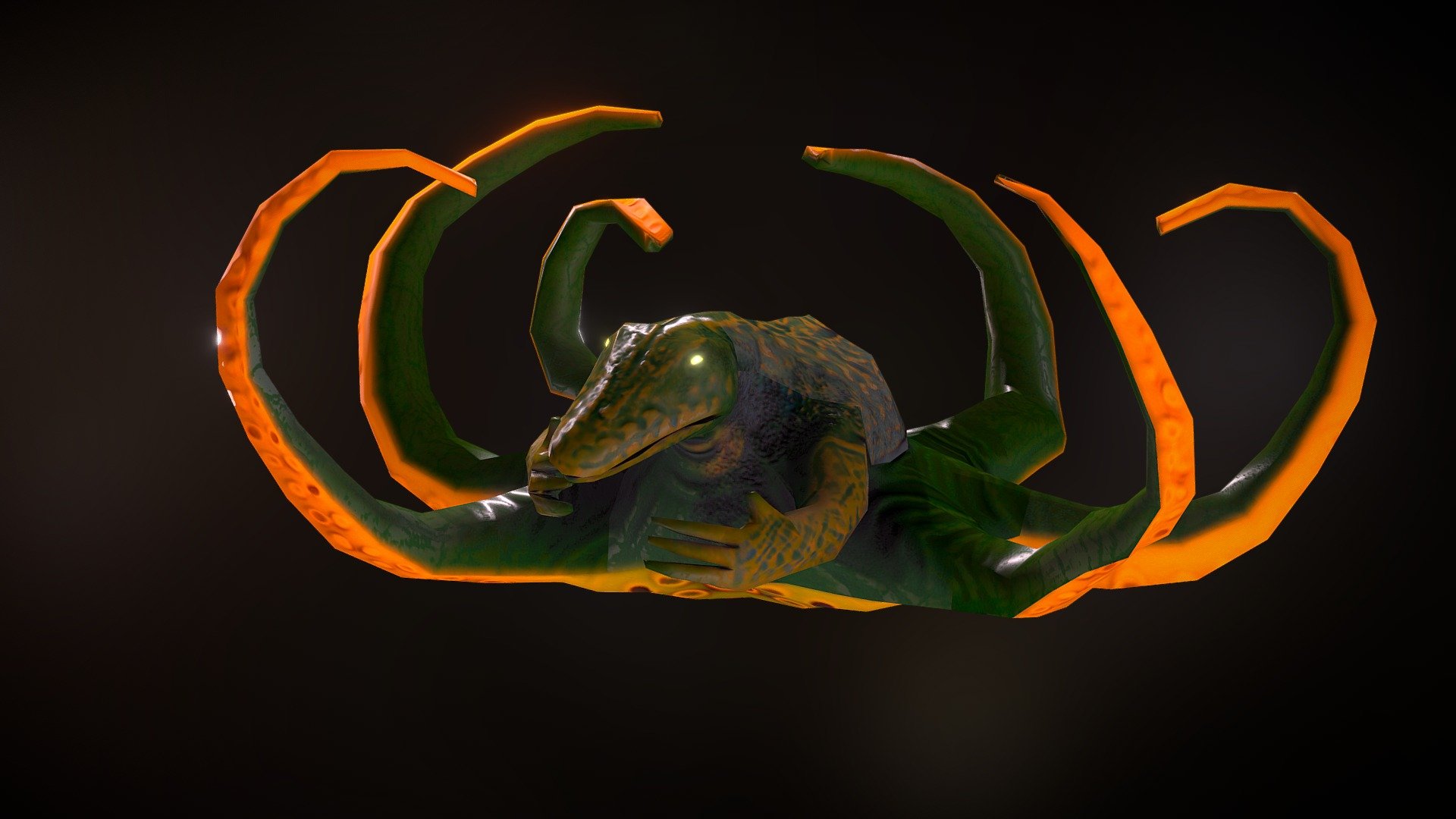Croctopus - Download Free 3D model by nodoxi [cfddb71] - Sketchfab