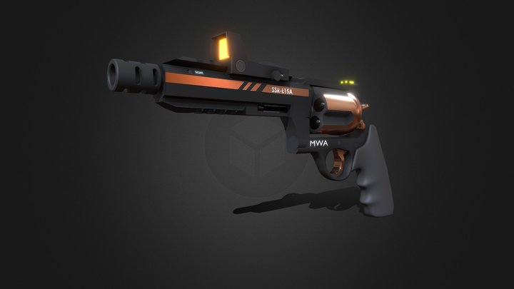 Revolver 3D models - Sketchfab