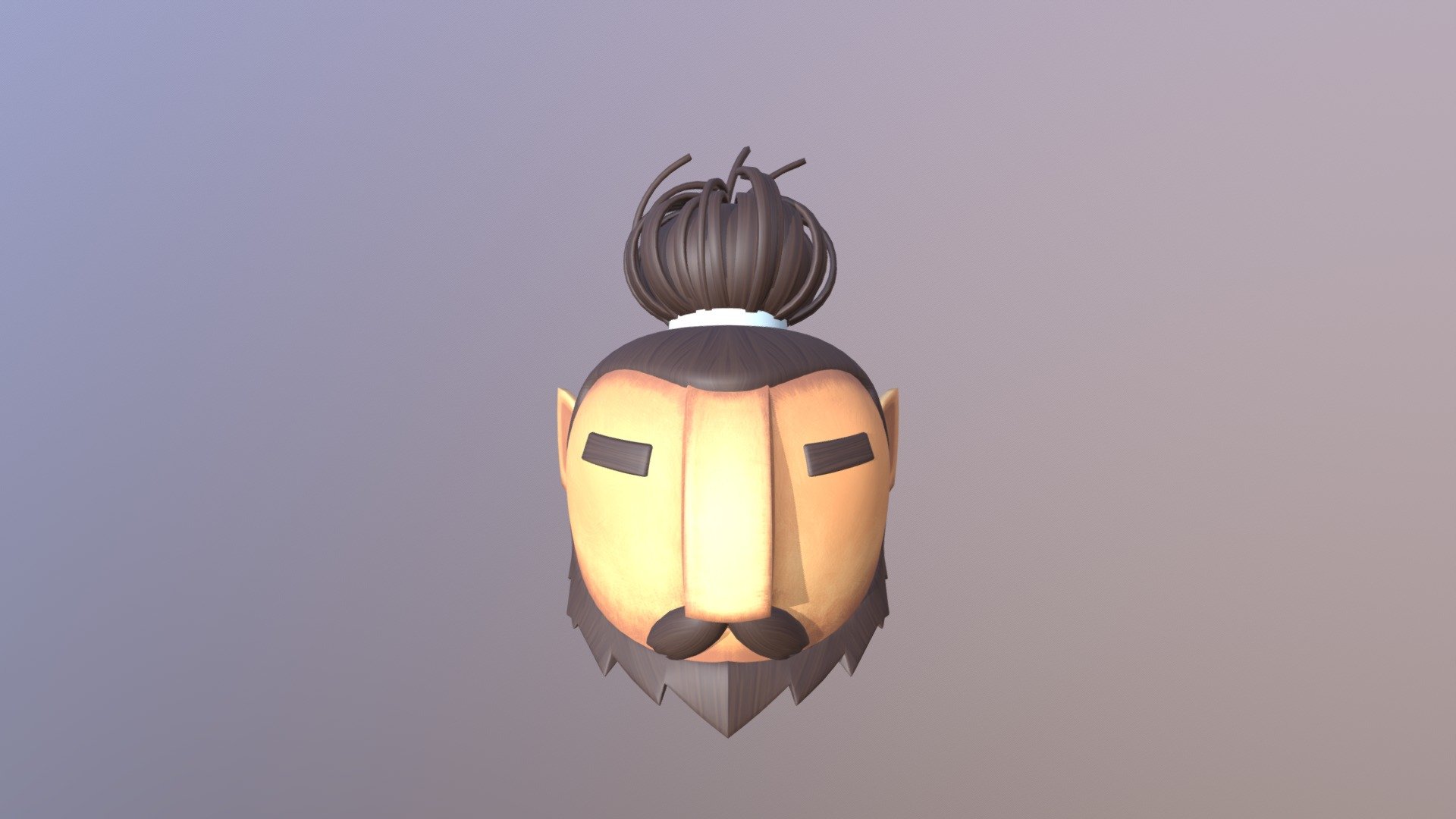 Tex Head 02 - 3D model by Carlos Guadarrama (@cguadarrama) [cfde3a9 ...