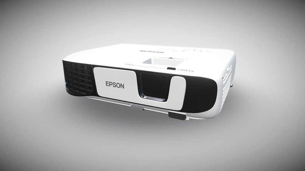 Projectors EPSON EB-X450 - 3D model by motionstudio [cfdfe90] - Sketchfab