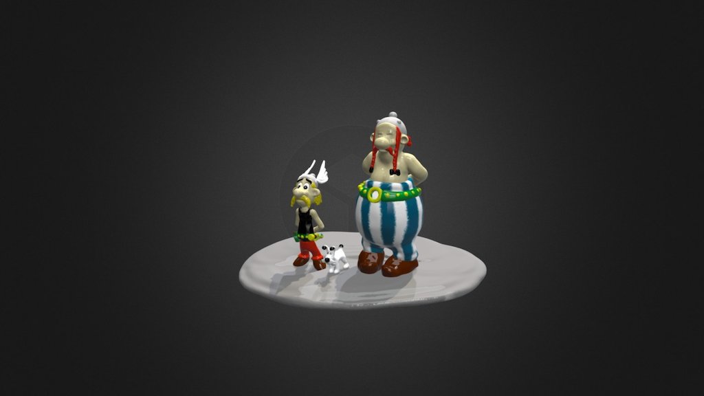asterix - A 3D model collection by eduarbum - Sketchfab