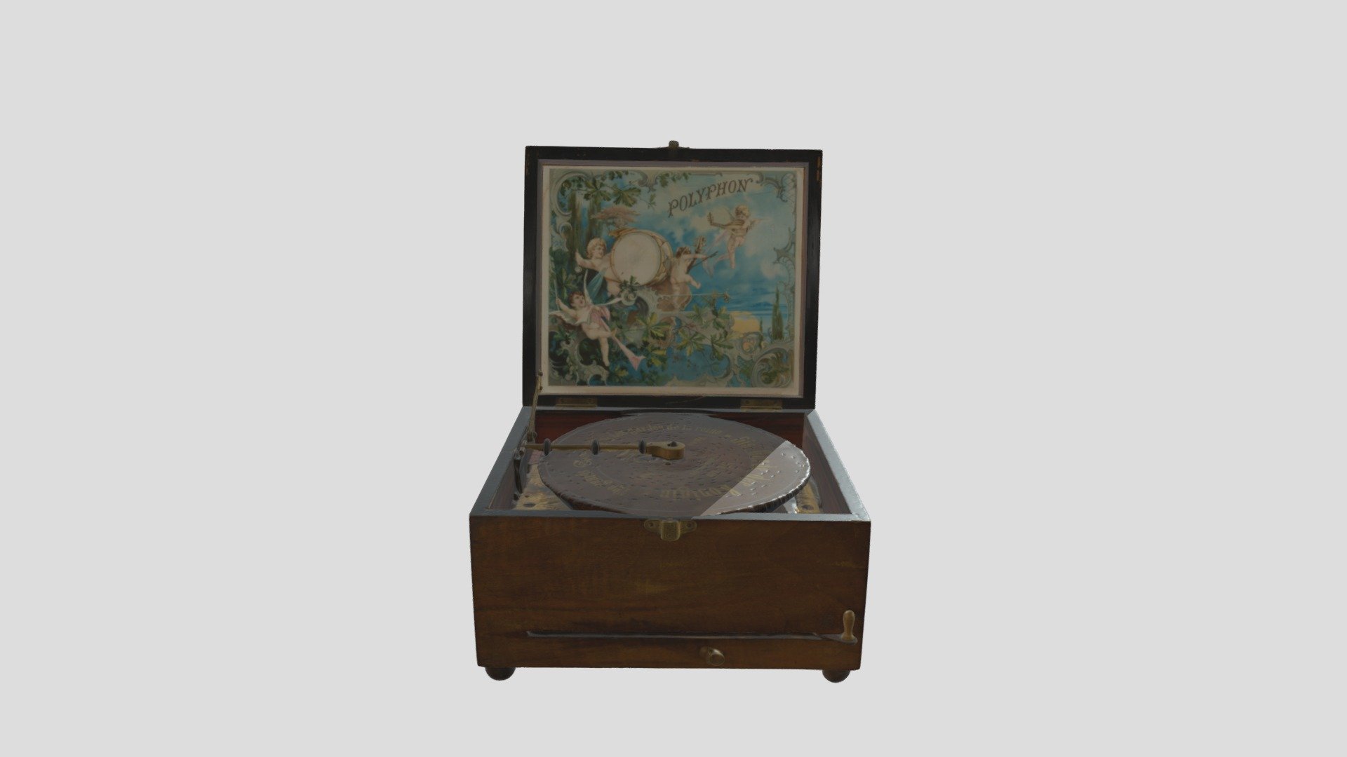Polyphon - 3D model by NarodoweMuzeumTechniki [cfe0fd6] - Sketchfab