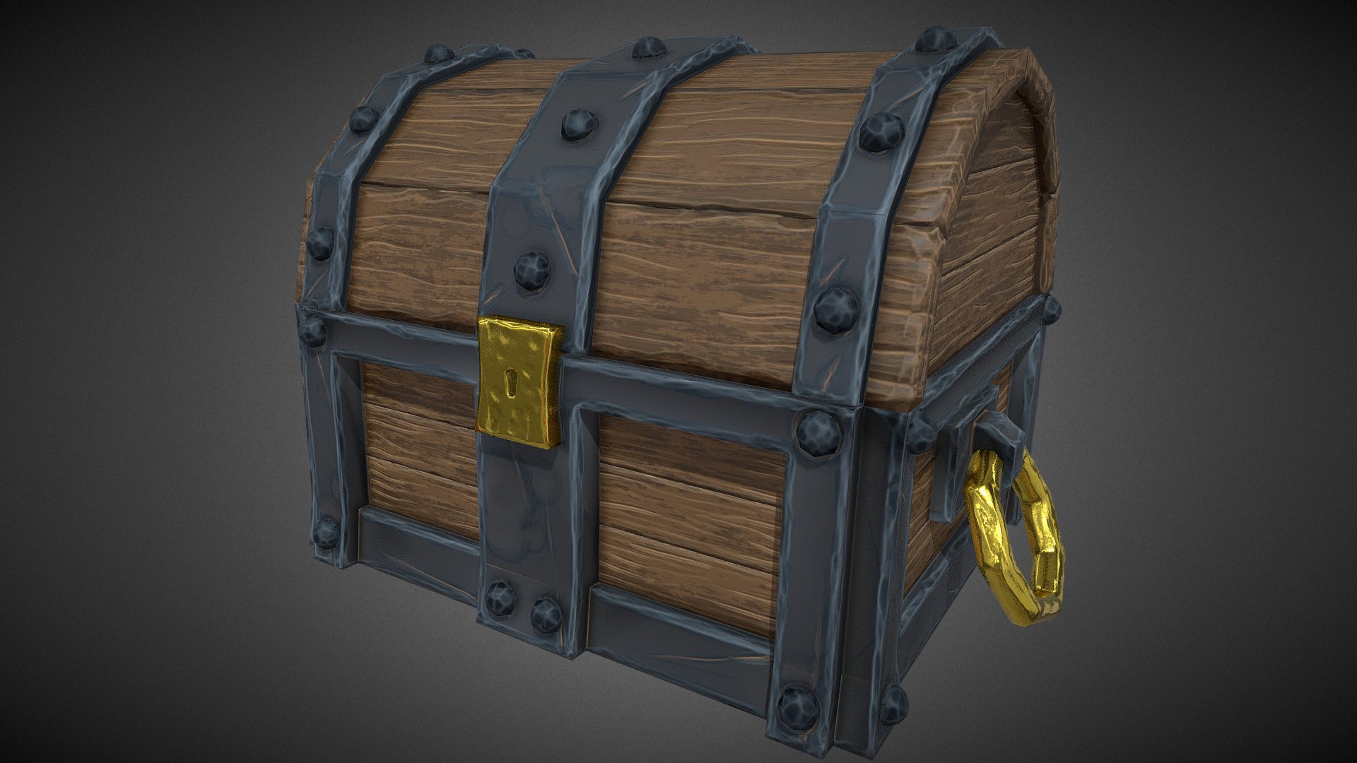 Stylized Chest Low Poly - Download Free 3D model by dejmor [cfe333b ...