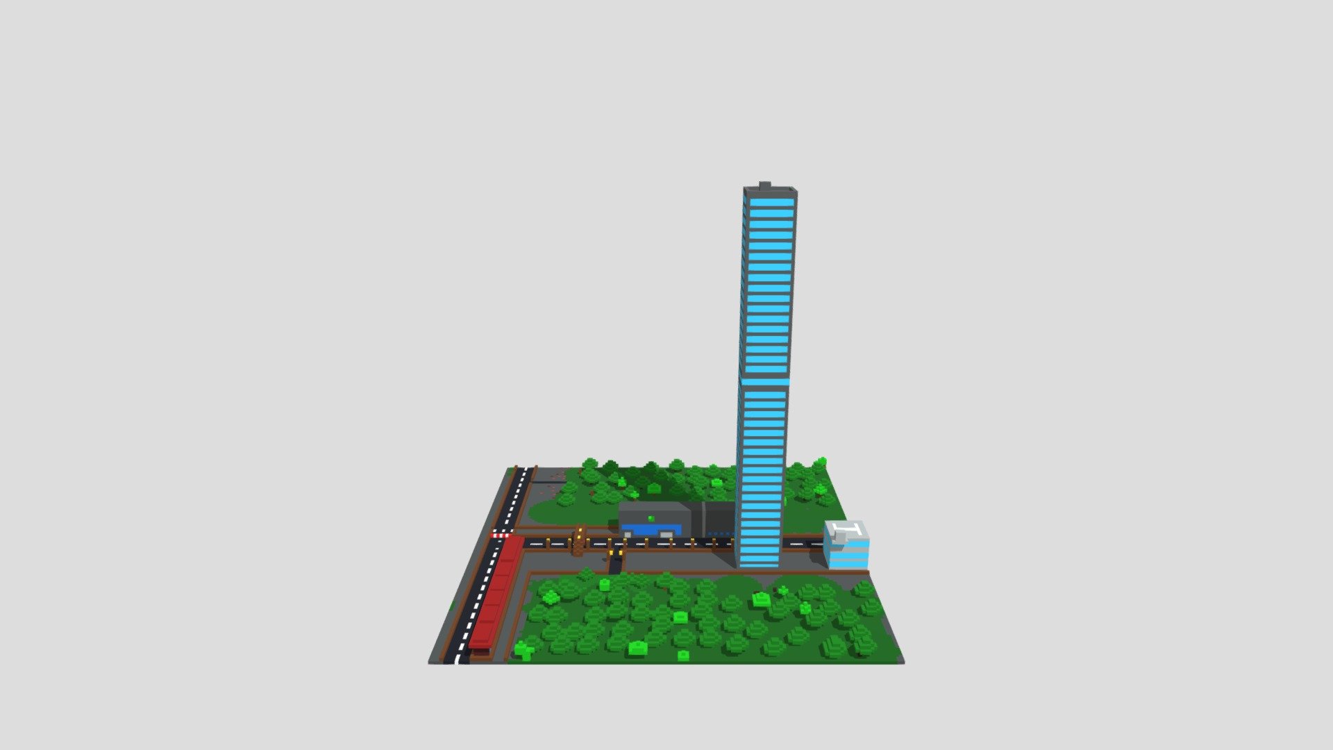 Cubik City - Download Free 3D model by cybercraft_studio [cfe4071 ...
