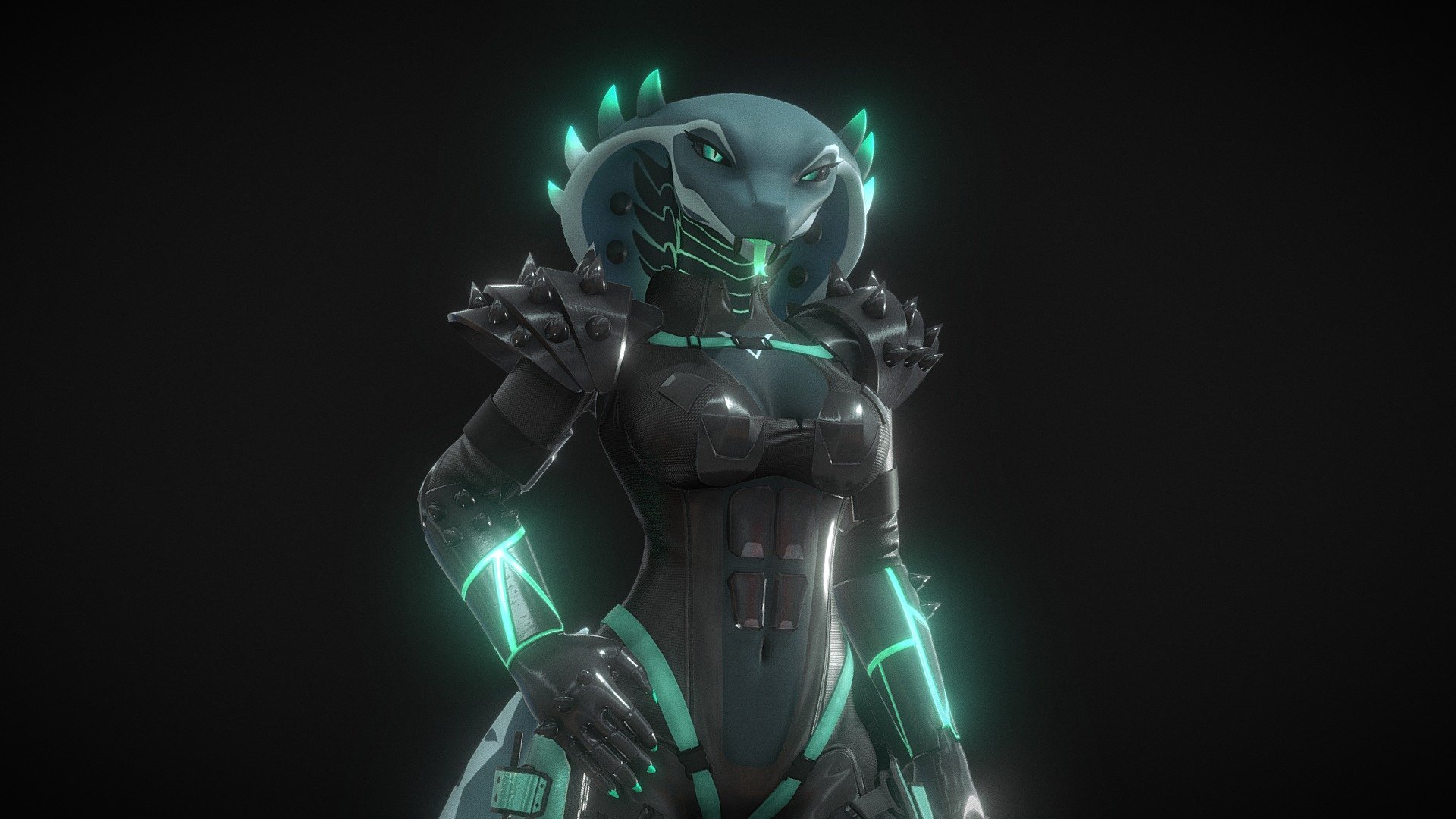 Densantra II VRChat Avatar - 3D model by SkylarFox.VR (@bonfire.png ...