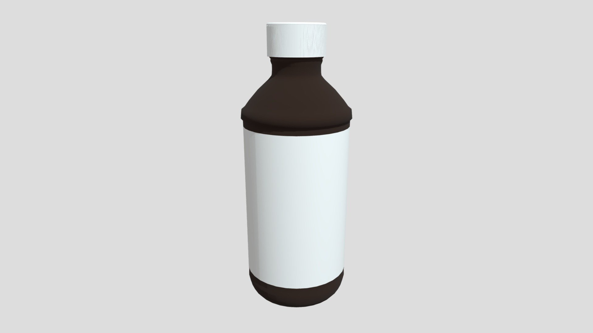 Wockhardt Promethazine Bottle Low-poly 3D model - 3D model by ...