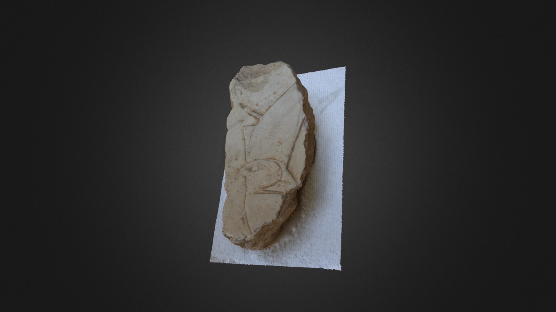 Egyptian fragment - 3D model by Darren Eyers FSA Scot (@dazx) [cfe7156 ...