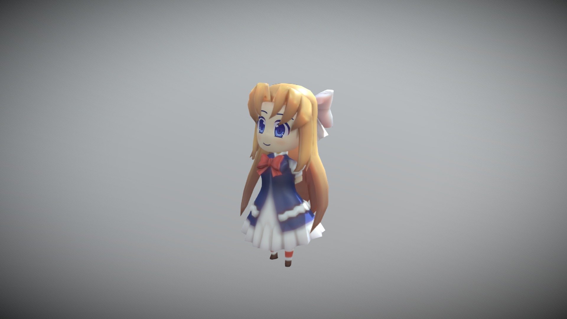 Chibi Shopkeeper - Emilia - 3D model by Welson Gan (@welsongan ...