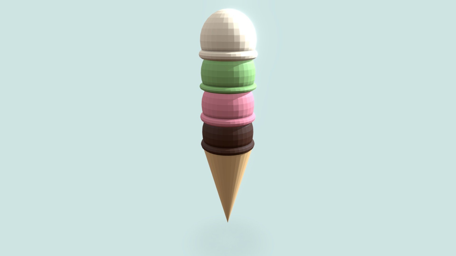 Gelato - 3D model by gaiamascolo [cfe7fb3] - Sketchfab
