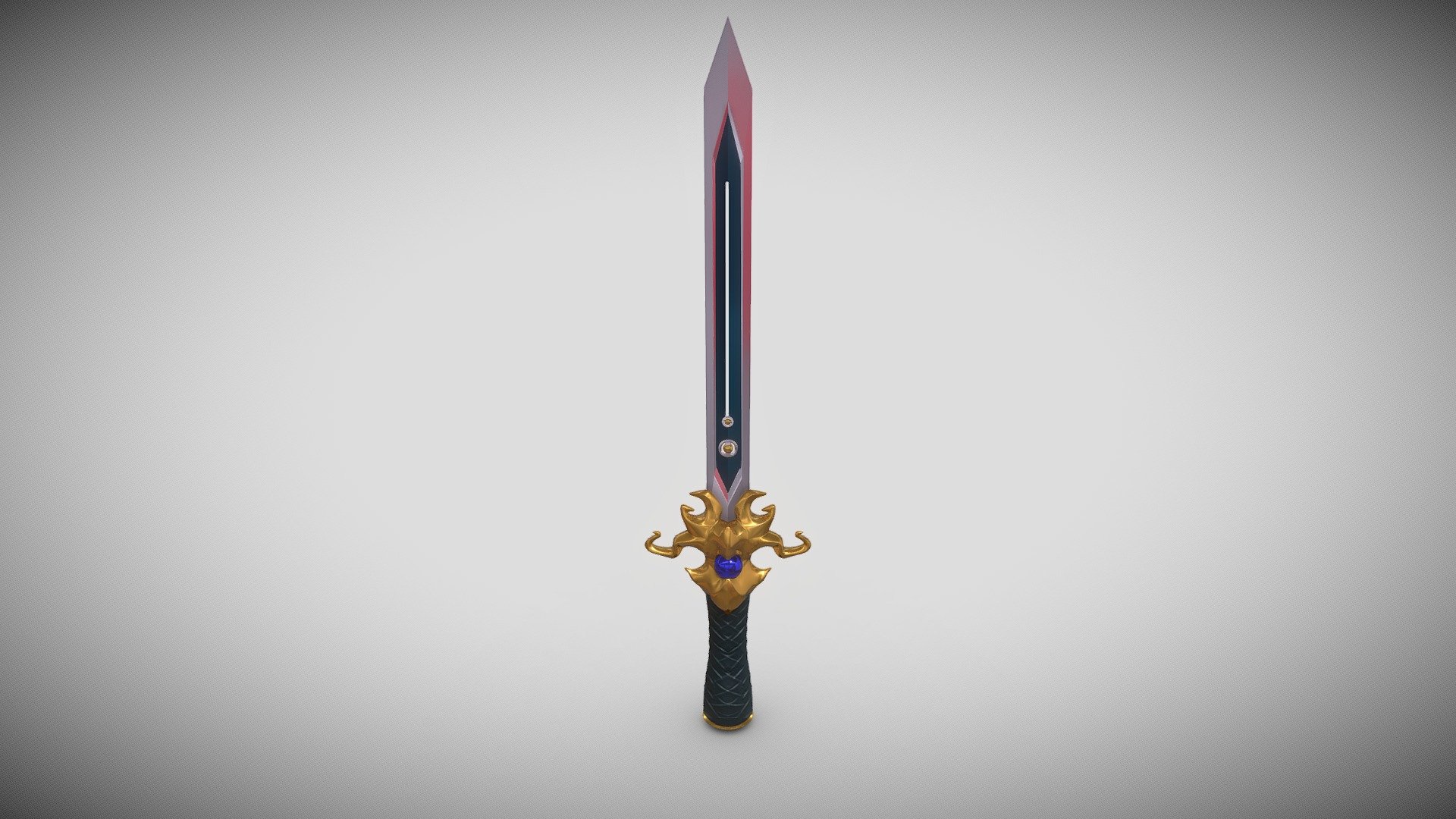 RPG style sword - 3D model by jhonatas.B.S (@jhonatas.office) [cfe83b6 ...