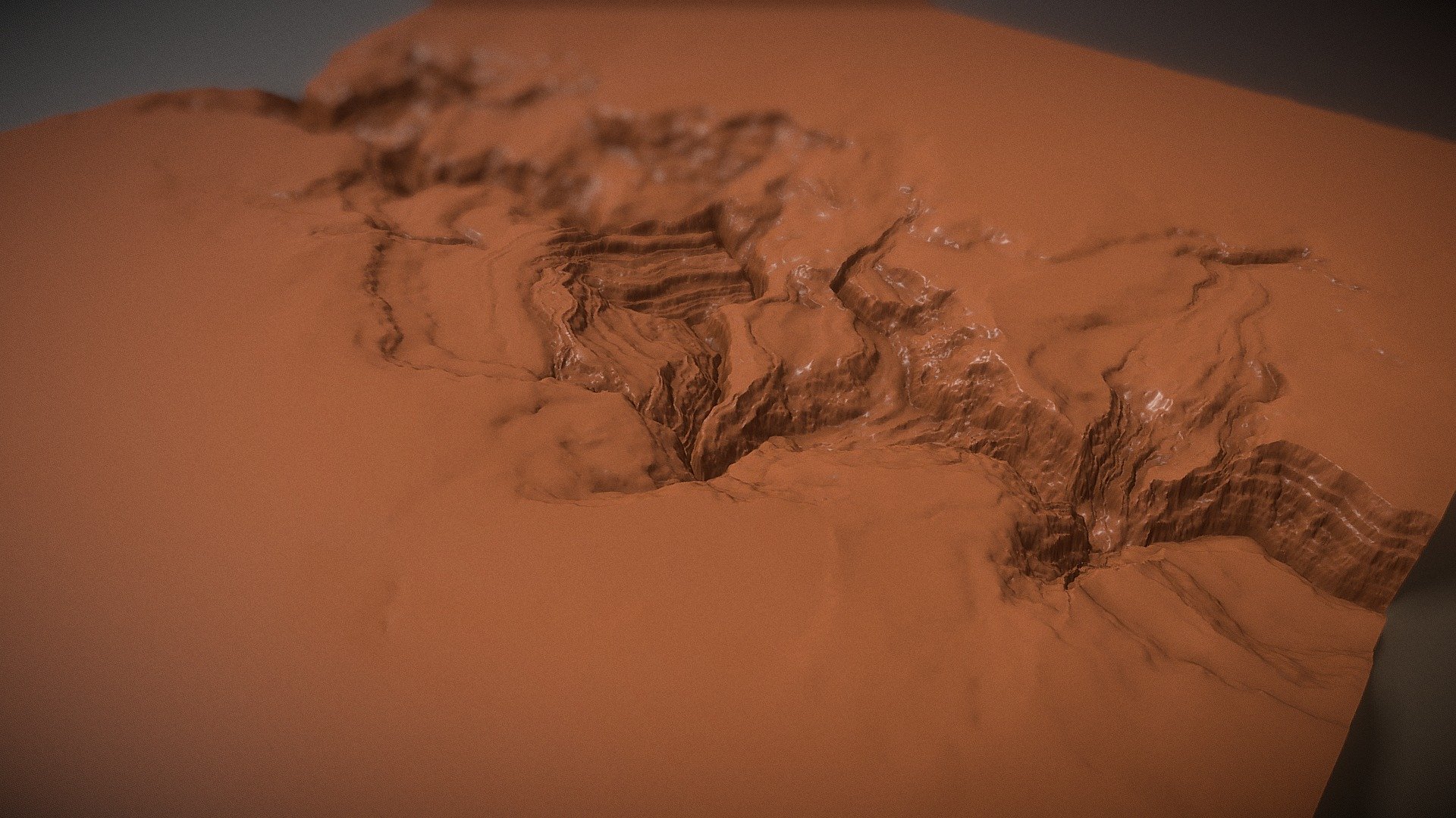 Canyon low poly - Download Free 3D model by TastefullBrick [cfe9147 ...