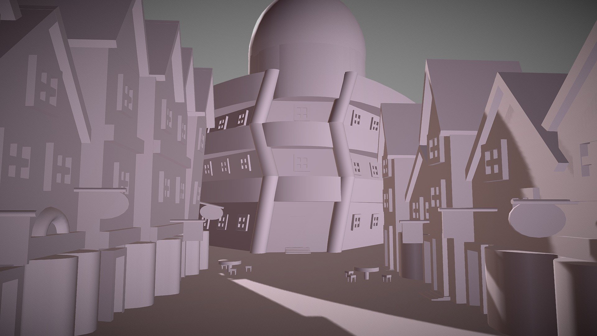 Diagon Alley Inspiration - Download Free 3D model by alexsilalahi ...