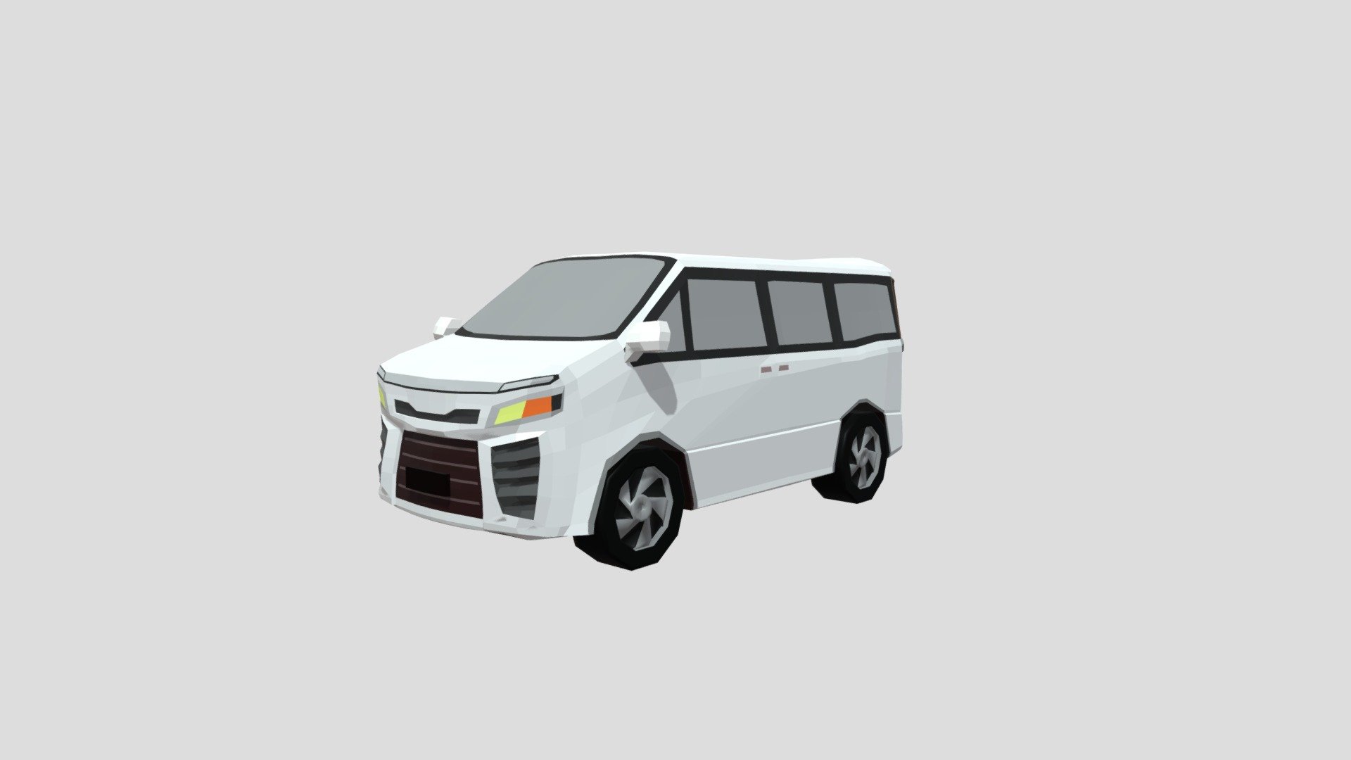 Toyota Voxy Hybrid - Buy Royalty Free 3D model by businessyuen [cfe9548 ...