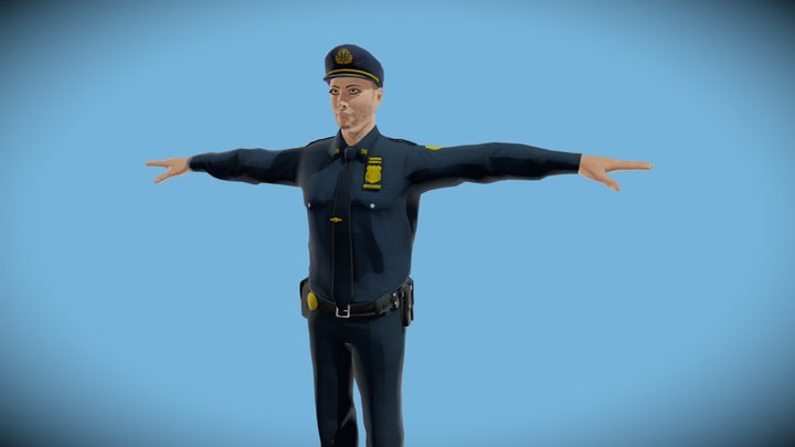 Policeman 3D models - Sketchfab