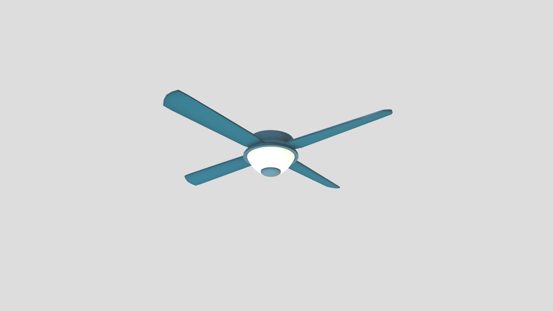 Ceiling Fan - 3D model by Trevor Walls (@TrevWalls3D) [cfec60d] - Sketchfab
