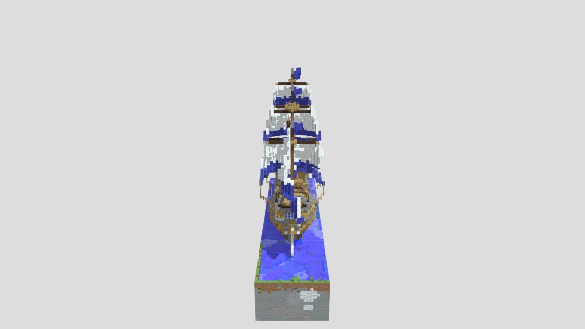 Ship from Aim2Win Minecraft Vanilla Server - 3D model by adrianvfx ...