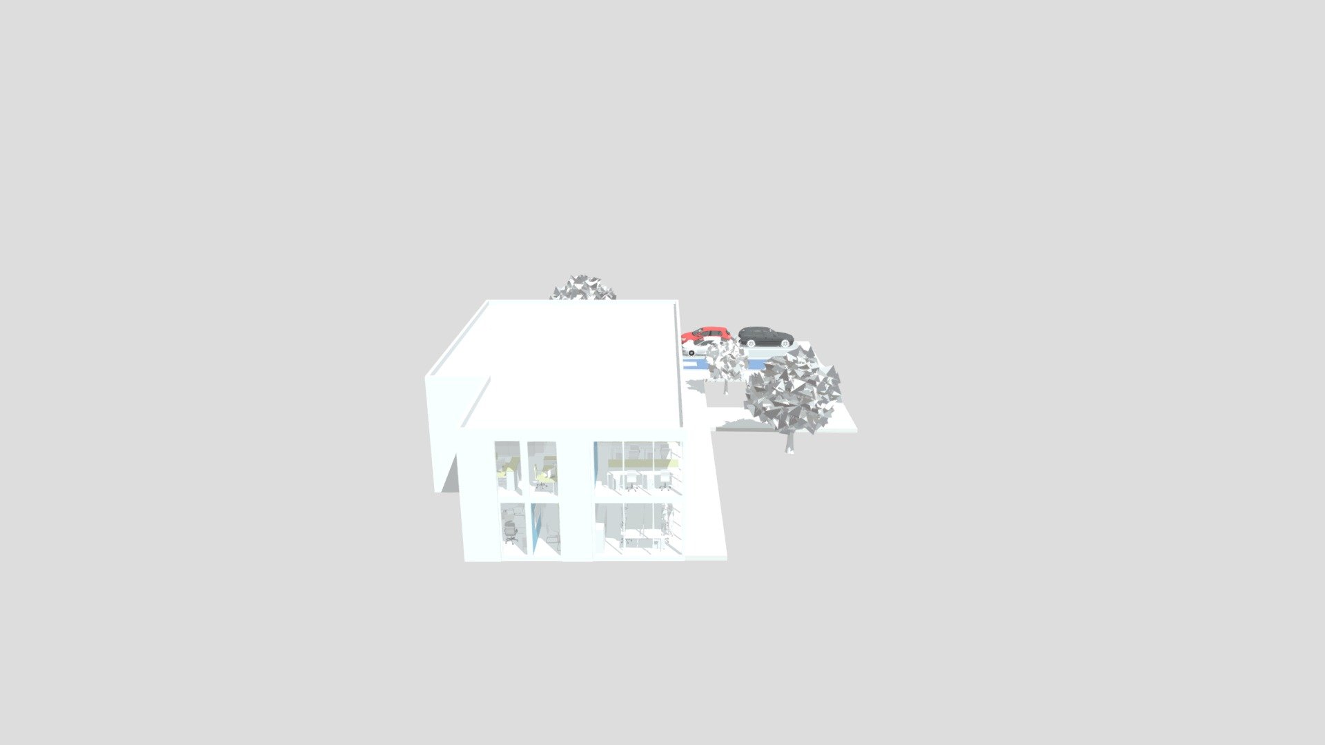Modern Office - Download Free 3D model by Home Design 3D (@homedesign3d ...