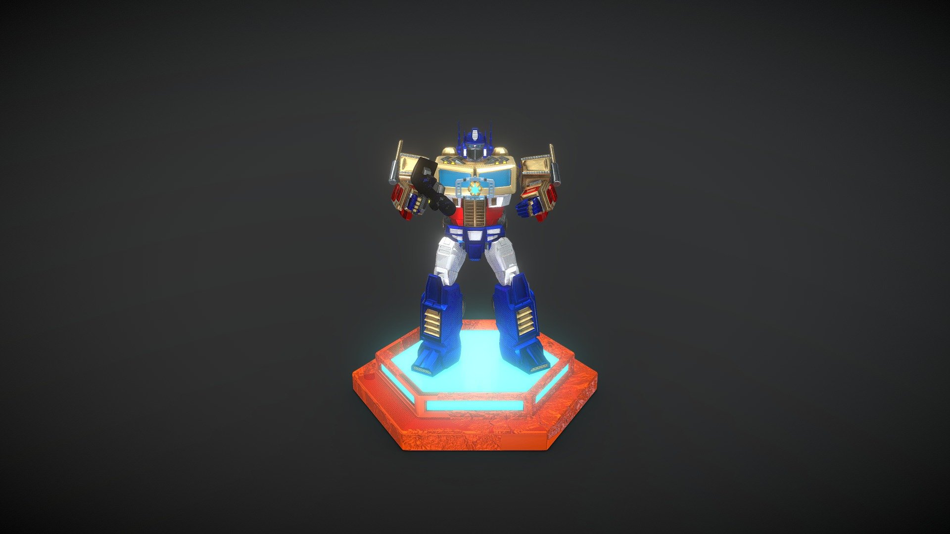OP13 Prime Posed - 3D model by RedPanther [cfedc8b] - Sketchfab