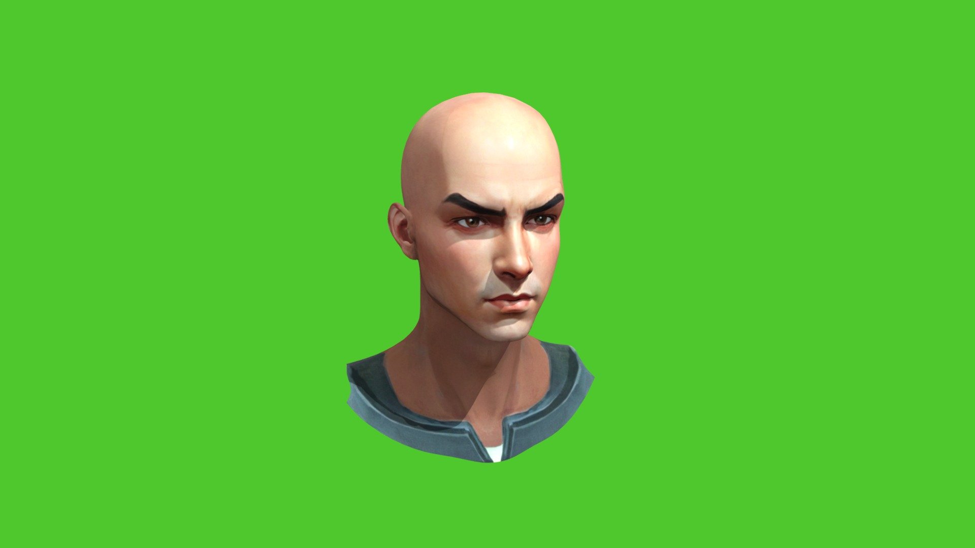 bald_guy - Download Free 3D model by tech.service.allwe [cfedf13 ...