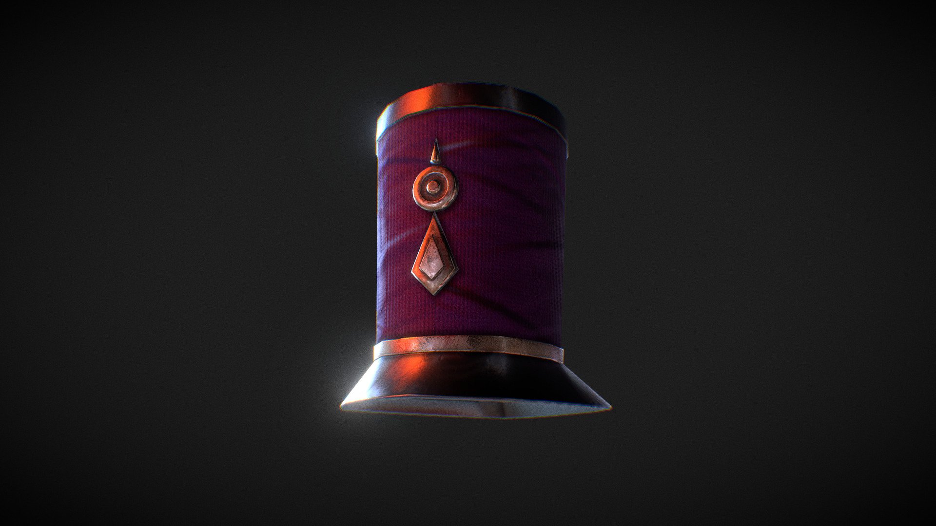 Clergy Hat - 3D model by Onnessa [cfedf38] - Sketchfab