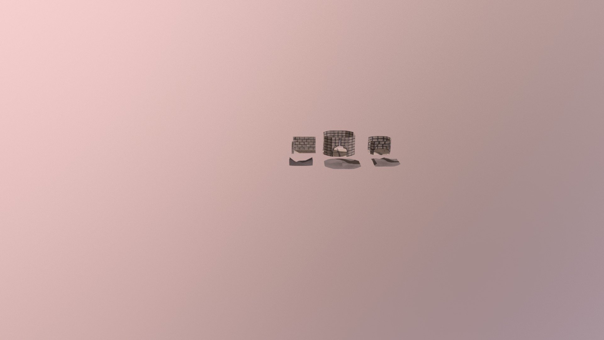 Corridor + Texture Fbx - 3D model by vince.jordans [cfef59a] - Sketchfab