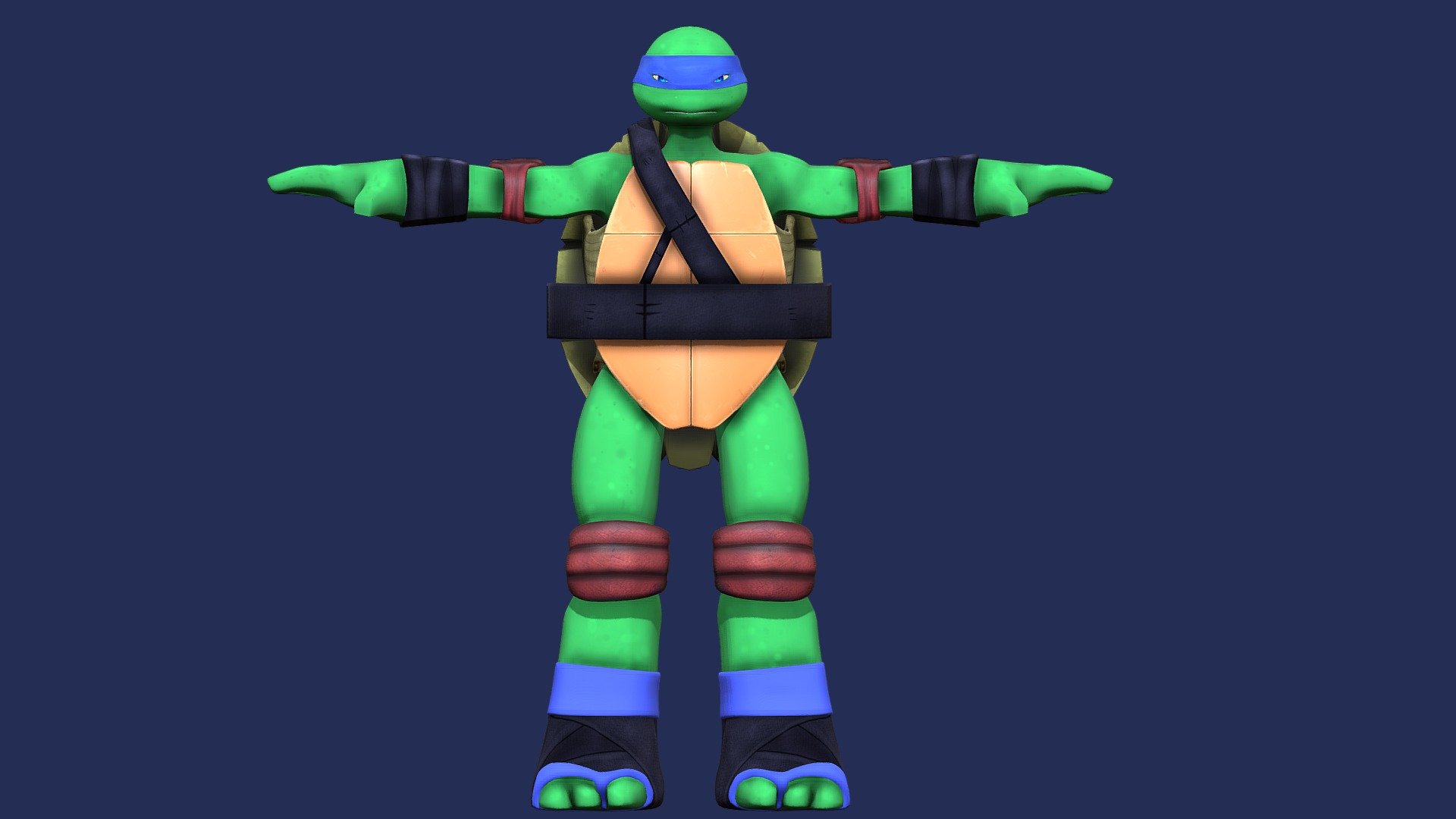 TMNT - Leonardo - UniverseXP (High Poly) - 3D model by UniverseXP ...