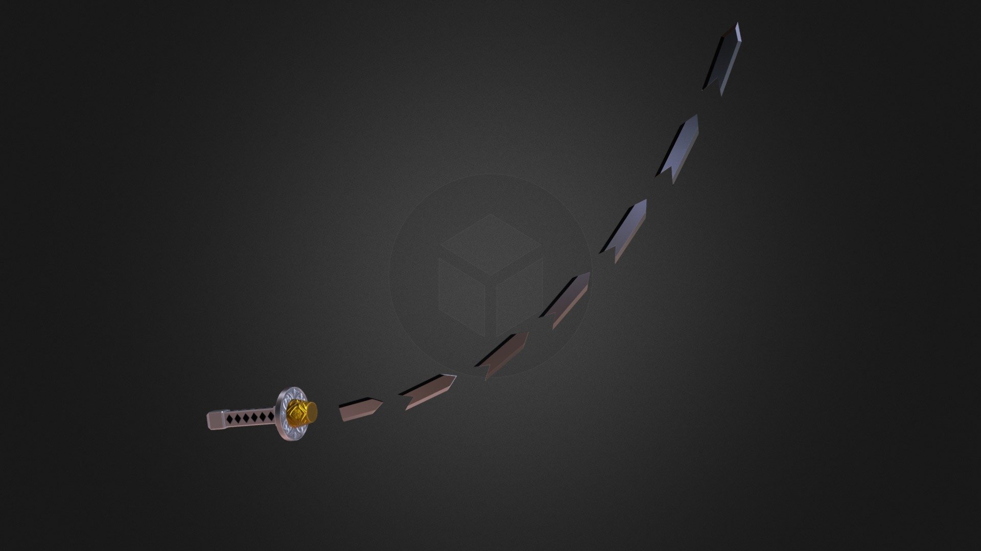 Sword Emblem Bleach - Buy Royalty Free 3D model by FLYRICE ...