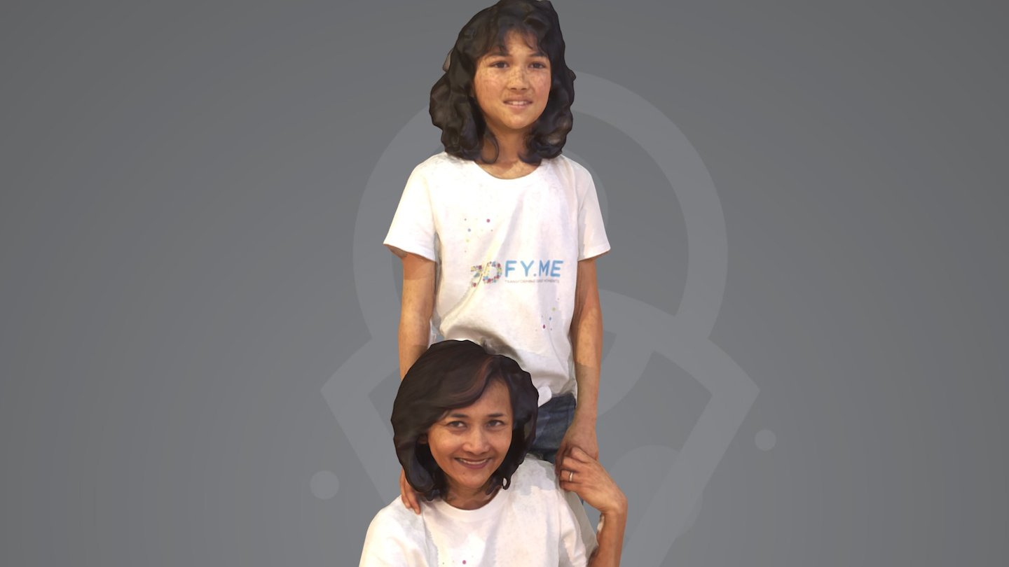 The one and only 3Dfy.me Girls ... - 3D model by 3Dfy.me New Zealand ...