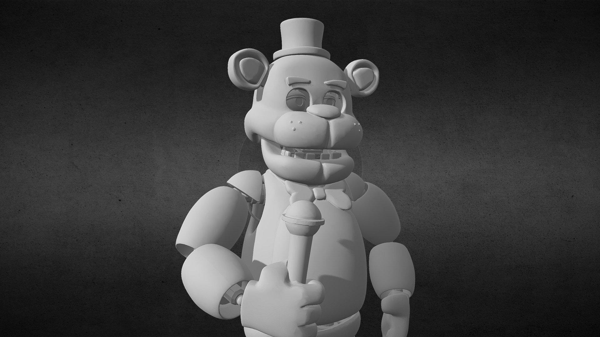 Freddy Fazbear 3D Printable Model - Download Free 3D model by ...