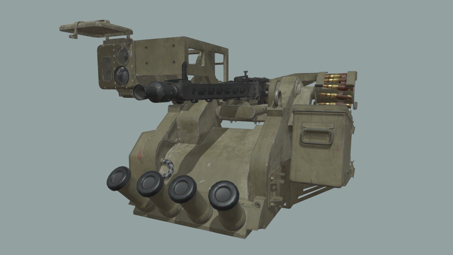 Combat module V-7 - 3D model by Dmitry Gashkov (@ganna150117) [cff3bfa ...