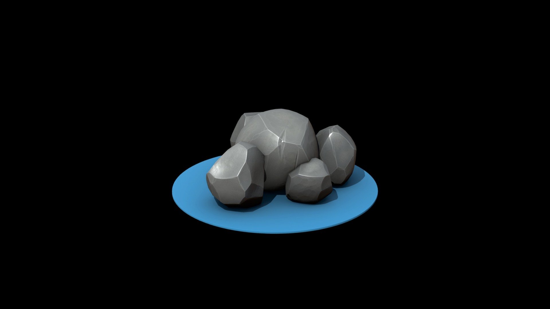 Low Poly PBR Rocks - Buy Royalty Free 3D model by Andresosa [cff447c ...