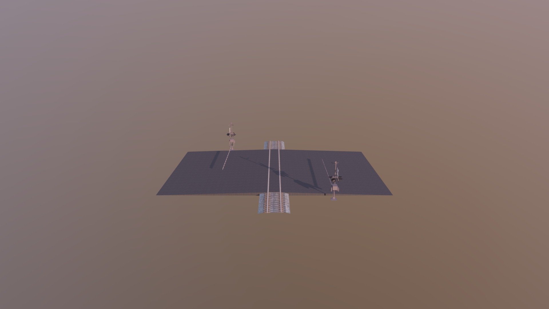 Palang Pintu Perlintasan Kereta Api - 3D model by Bayu Ramadhani Fajri ...